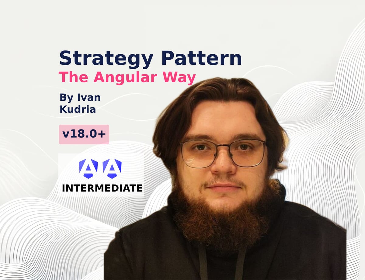 Strategy Pattern the Angular Way: DI and Runtime Flexibility