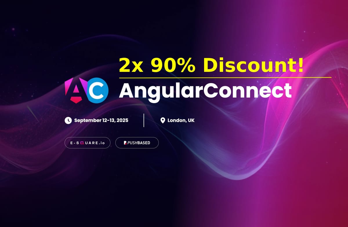 AngularConnect Conf x Angular Space!