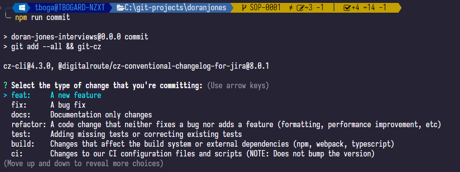 Configure your Nx Monorepo to commit code properly under JIRA Standards with Nx, Commitizen and ...